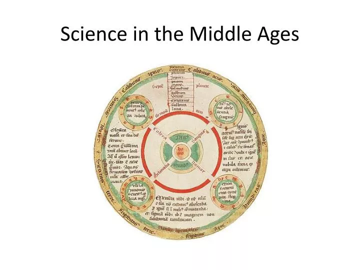 PPT - Science in the Middle Ages PowerPoint Presentation, free download ...
