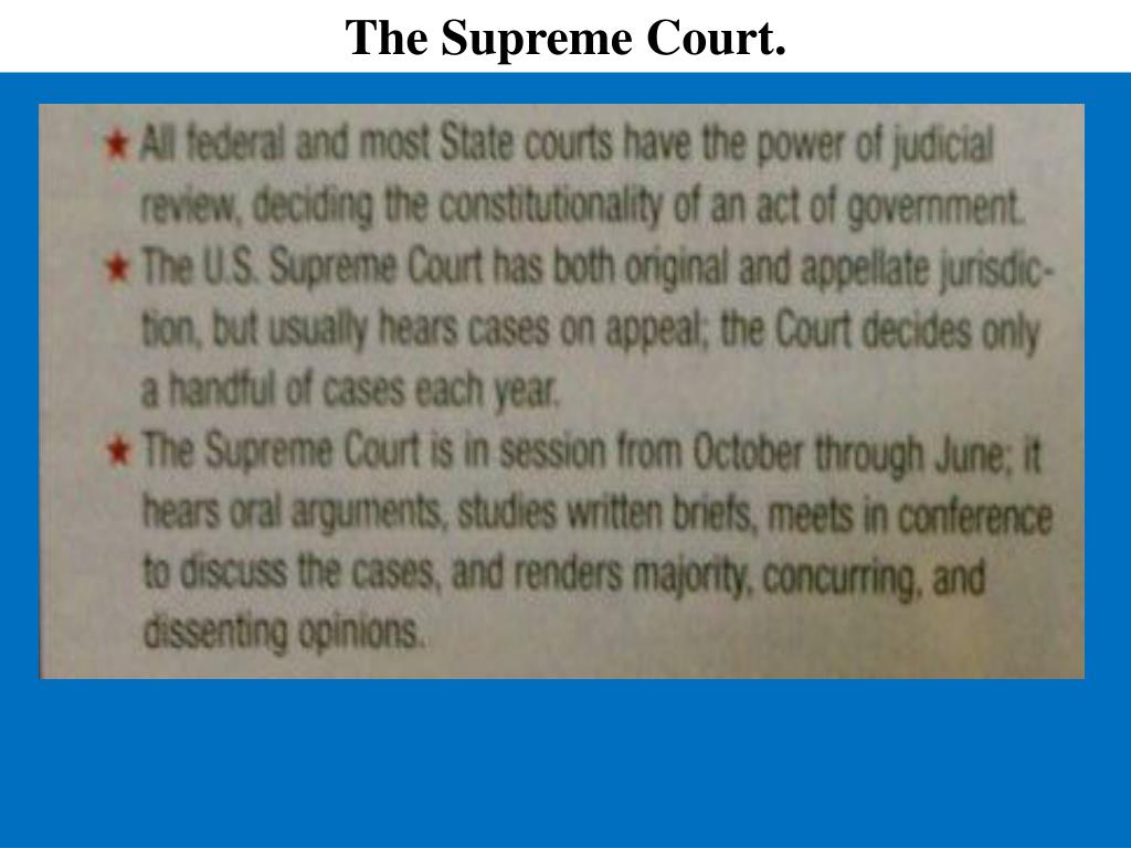 PPT - 18. The Federal Court System. PowerPoint Presentation, free ...