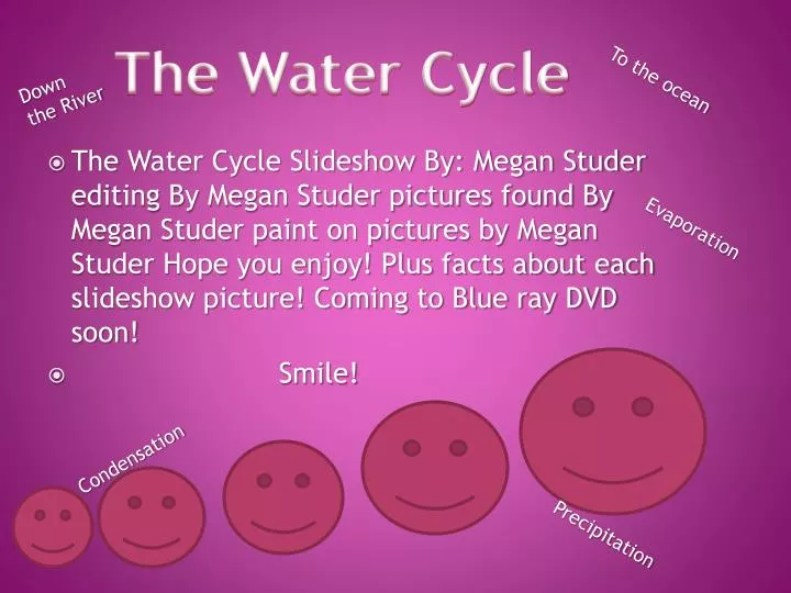 PPT - The Water Cycle PowerPoint Presentation, free download - ID:2835911