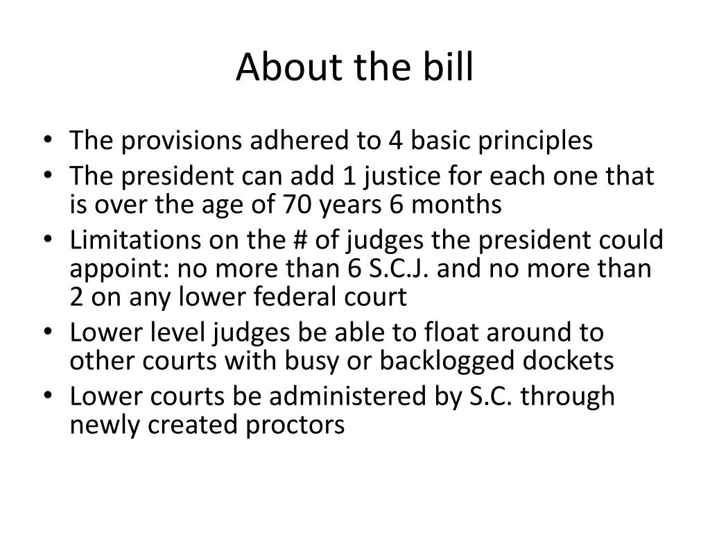 PPT - F.D.R vs. Supreme Court Court Packing PowerPoint Presentation ...