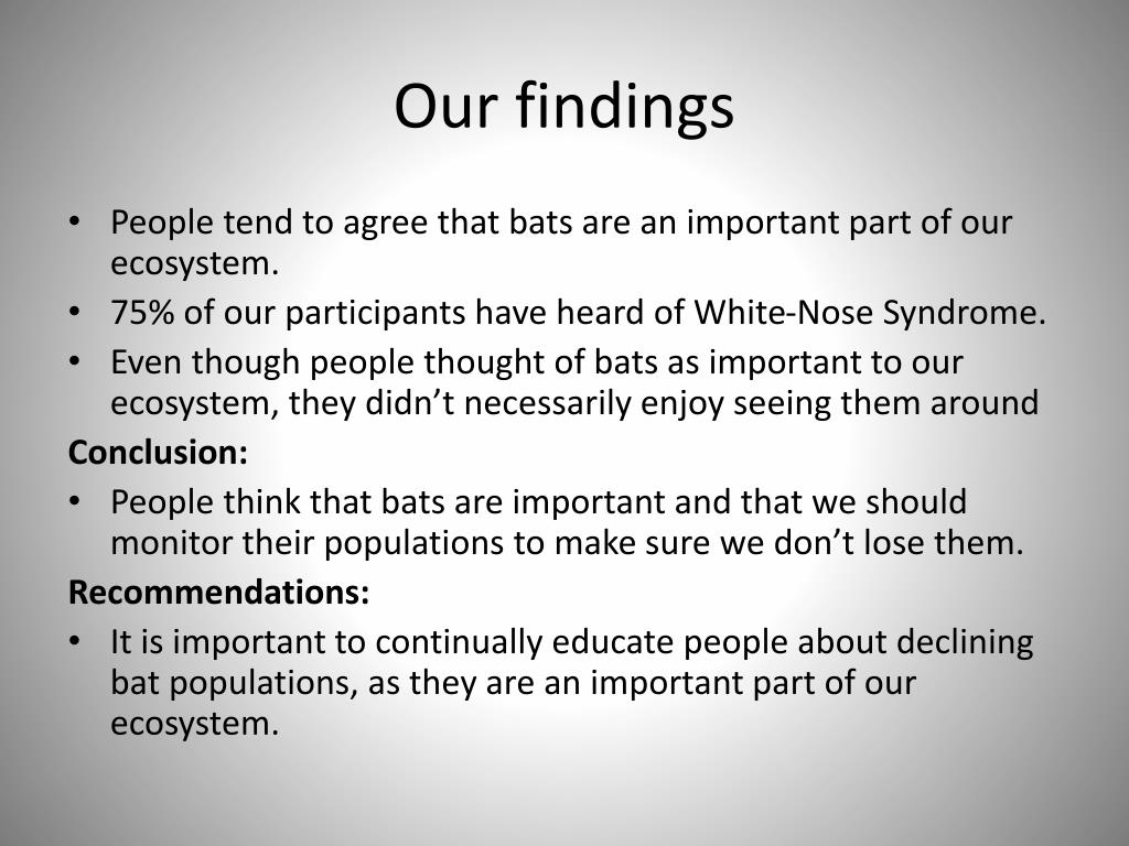 PPT - Understanding Pennsylvania's Bat Populations: Insights on Human ...