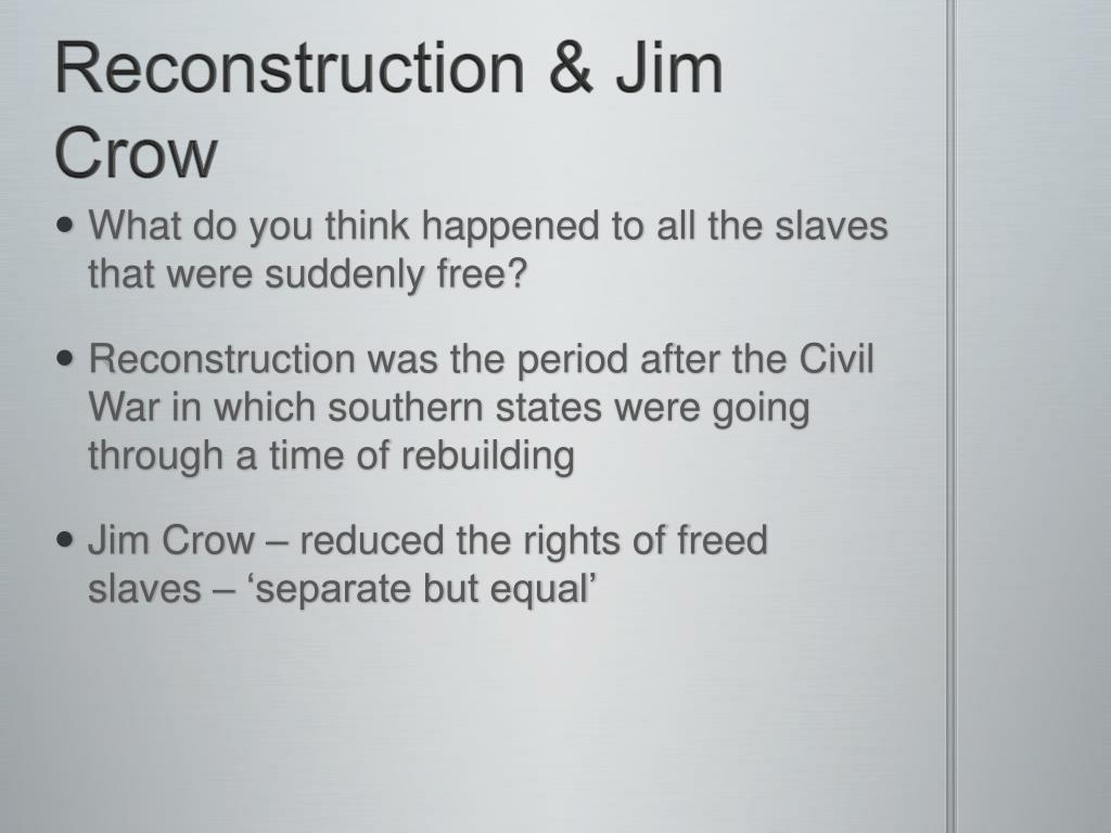 PPT - Civil War & Civil Rights in the United States PowerPoint ...