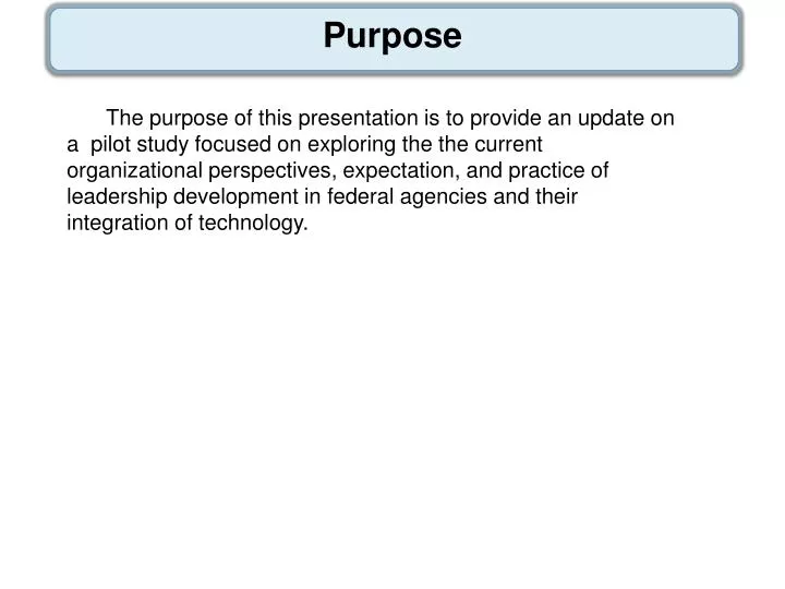 PPT - Purpose PowerPoint Presentation, free download - ID:2837525