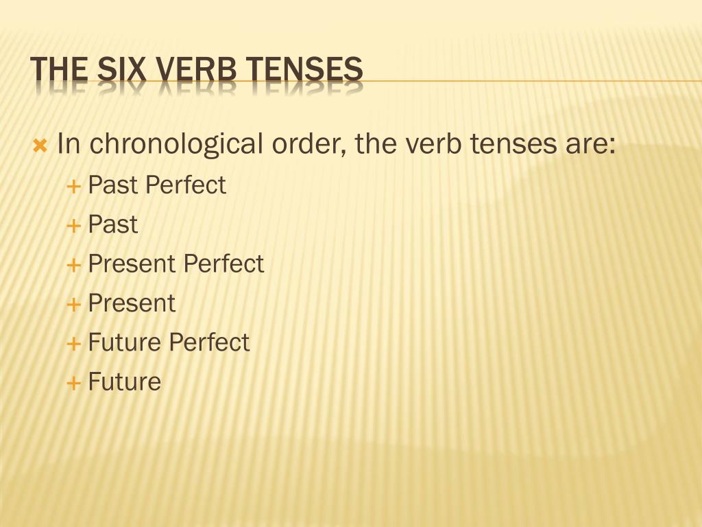 Ppt Verb Tense Powerpoint Presentation Free Download Id 2837911