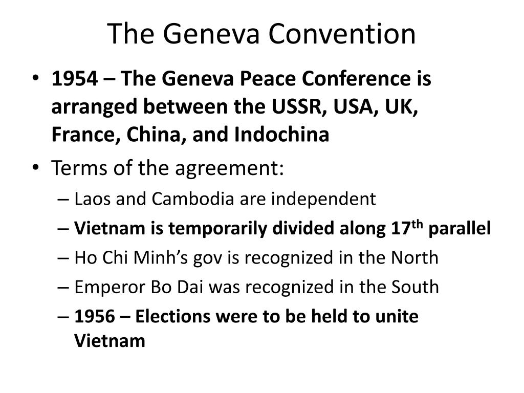 PPT - Lead up to the Vietnam War PowerPoint Presentation, free download ...