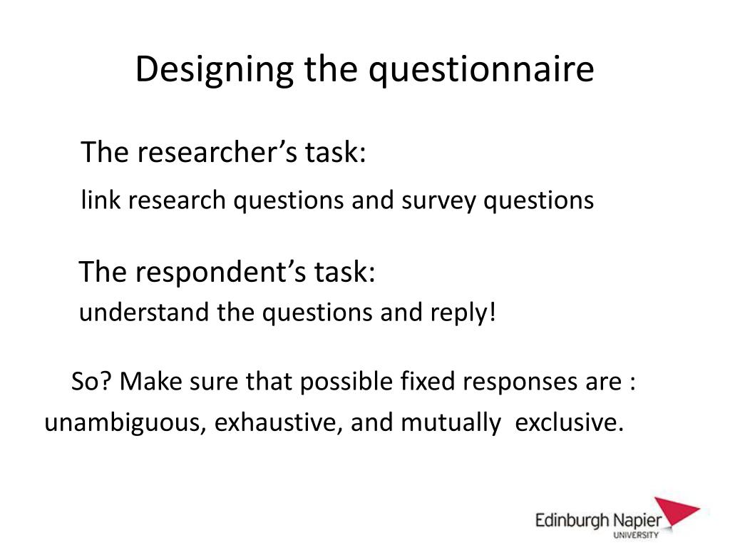 PPT - Surveys and Questionnaires PowerPoint Presentation, free download ...