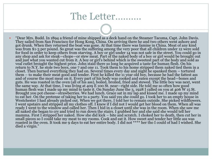PPT - Serial Killer: Albert Fish PowerPoint Presentation - ID:2838634