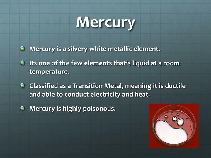 PPT - Mercury (Hg) PowerPoint Presentation - ID:2839106