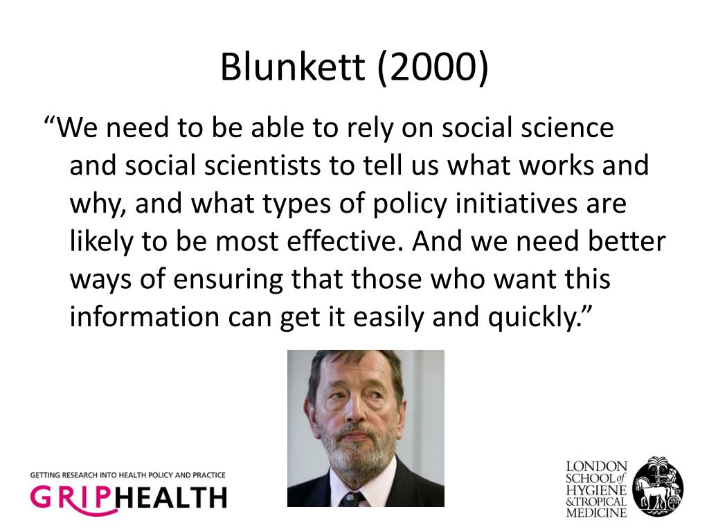 PPT - Ben Hawkins & Justin Parkhurst London School of Hygiene and ...