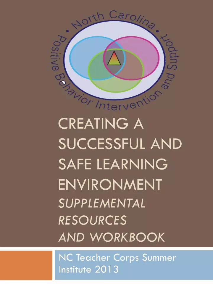 PPT - Creating a successful and safe learning environment Supplemental ...