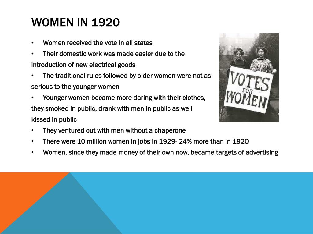 PPT - American culture in the 1920’s PowerPoint Presentation, free ...