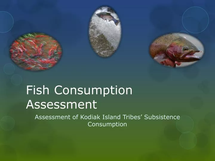 PPT - Fish Consumption Assessment PowerPoint Presentation, free ...
