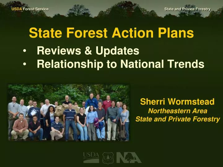 PPT - State Forest Action Plans PowerPoint Presentation, free download ...