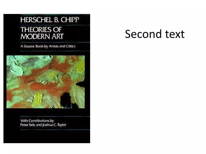 PPT - Second text PowerPoint Presentation, free download - ID:2839711