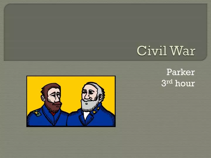 Ppt Civil War Powerpoint Presentation Free Download Id 2839802