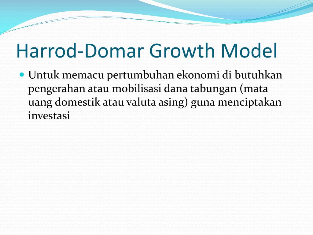 PPT - Teori Pertumbuhan Ekonomi Klasik PowerPoint Presentation, free ...