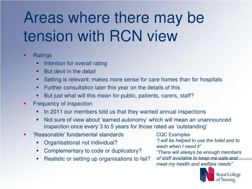 PPT - A New Start: CQC Consultation Key Points and Emerging Issues ...