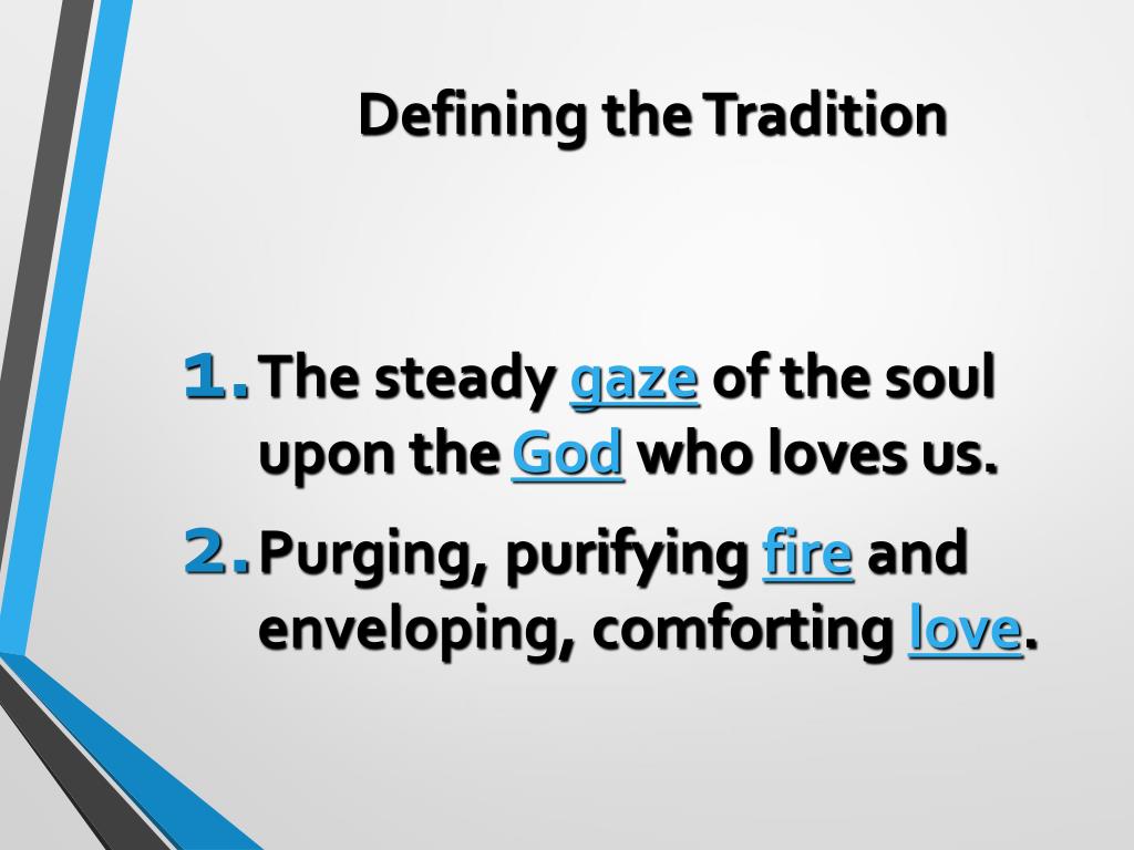 PPT - “The Balanced Life—Six Great Traditions of the Christian Faith ...