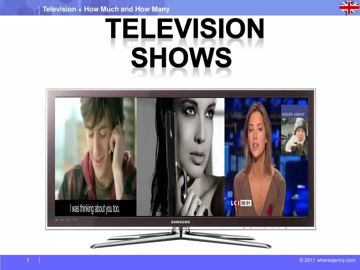 PPT - Television Shows PowerPoint Presentation, free download - ID:2841625