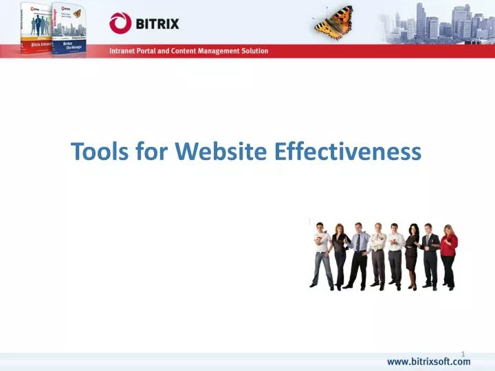 PPT - Tools for Website Effectiveness PowerPoint Presentation, free ...