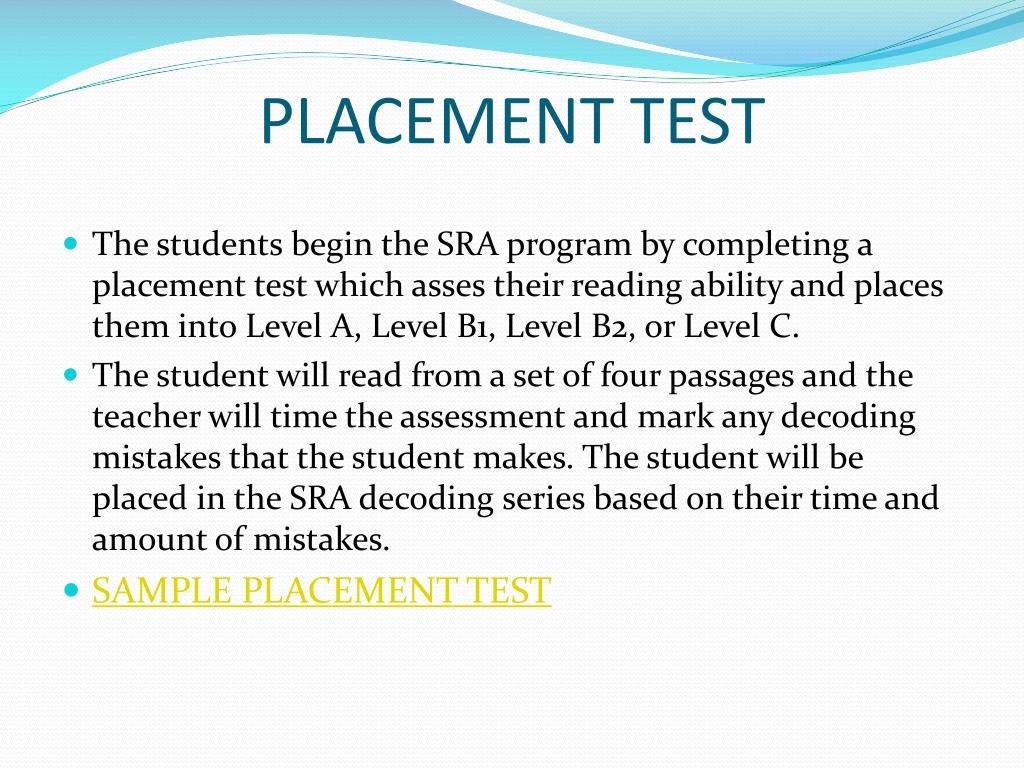 Corrective Reading Decoding Placement Test Hoochamako