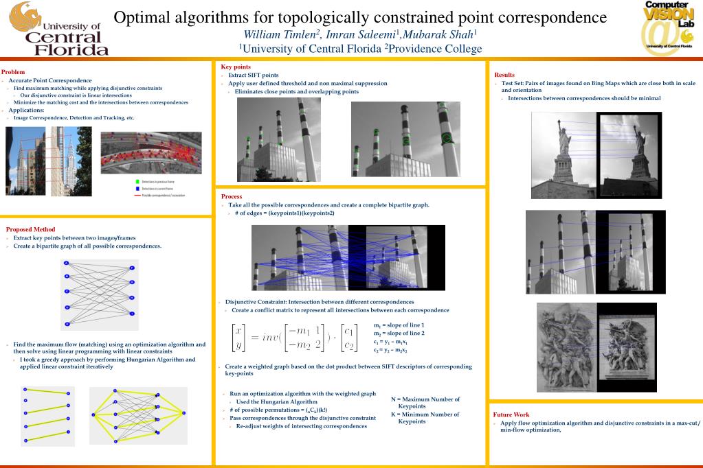 PPT - Problem Accurate Point Correspondence Find maximum matching while ... PPT - Problem Accurate Point Correspondence Find maximum matching while ...