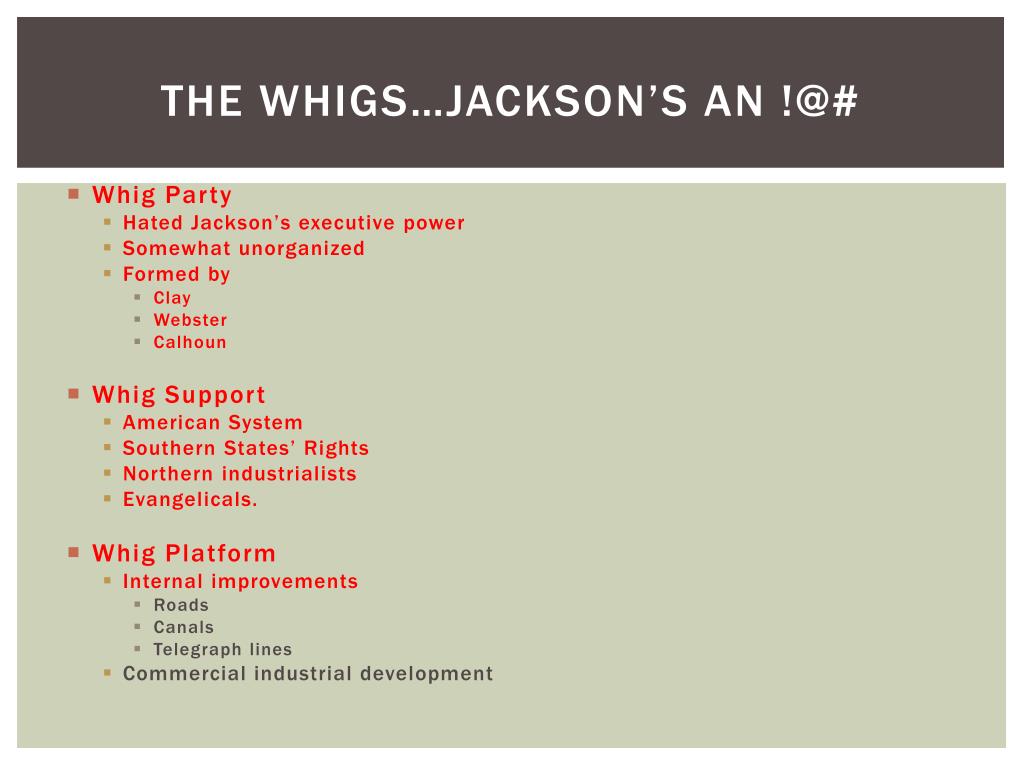 PPT - Let’s Make a Corrupt Deal: Andrew Jackson & the elections of 1824 ...