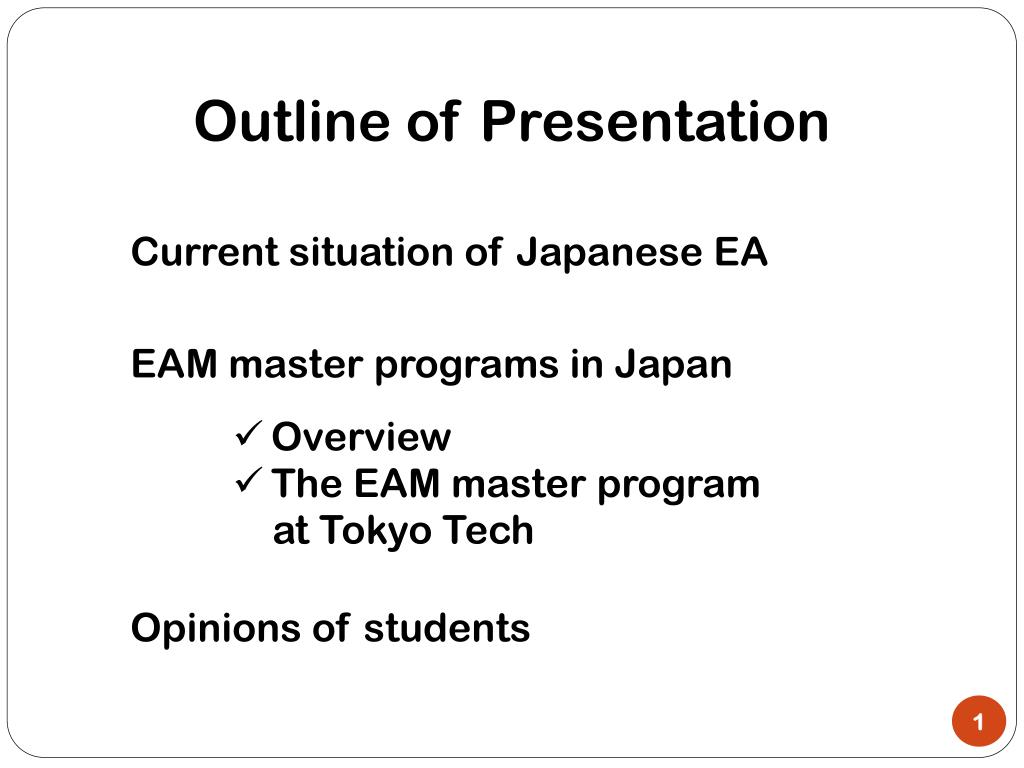 Ppt Environmental Assessment And Management Master Programs In Japan