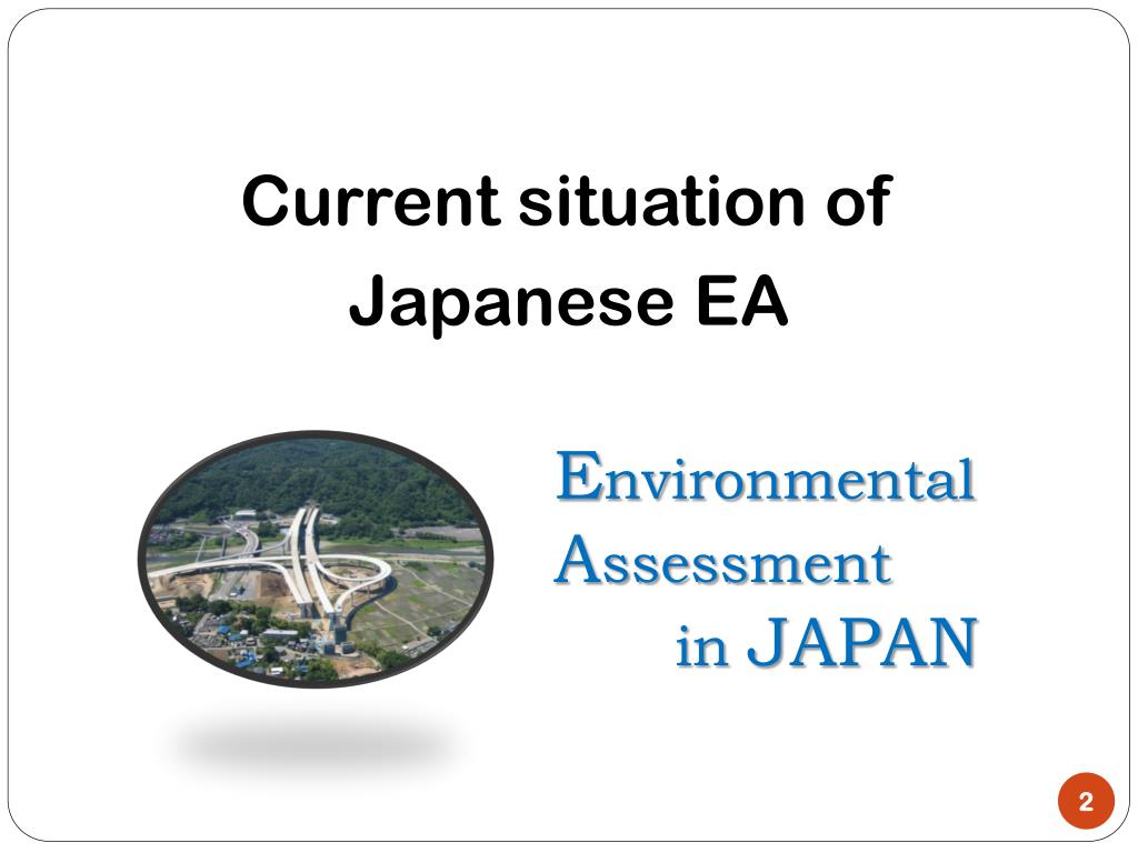 Ppt Environmental Assessment And Management Master Programs In Japan