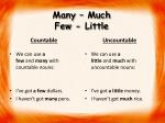 PPT - Countable & Uncountable nouns PowerPoint Presentation - ID:2843976