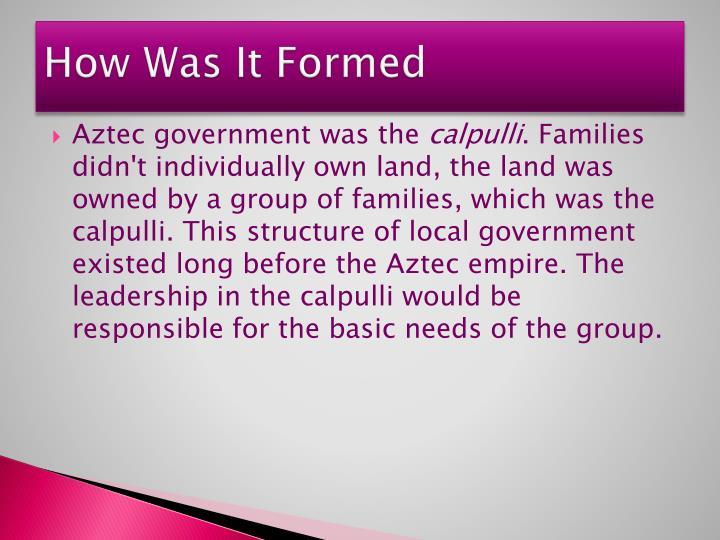 PPT - Aztec Government PowerPoint Presentation - ID:2844076
