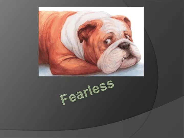 PPT - Fearless PowerPoint Presentation, free download - ID:2844461