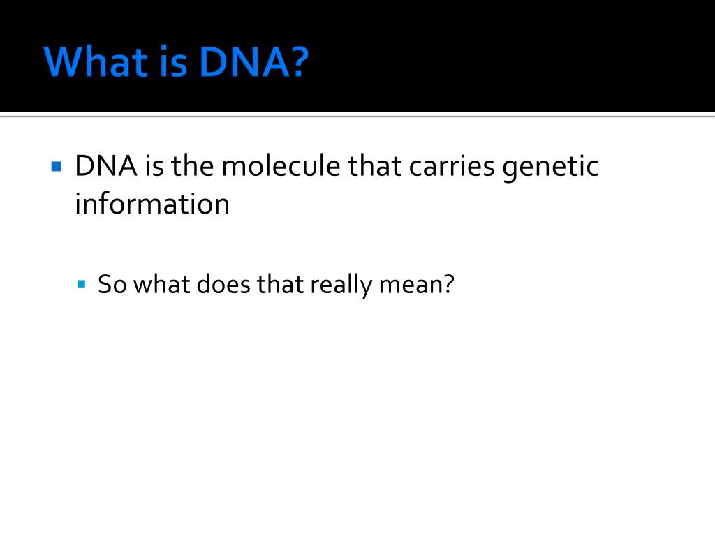 PPT - DNA PowerPoint Presentation, free download - ID:2844560