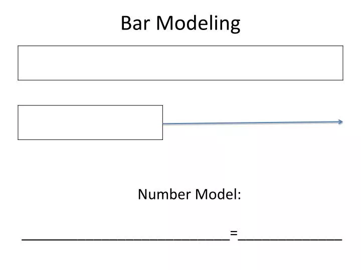 PPT - Bar Modeling PowerPoint Presentation, free download - ID:2845608