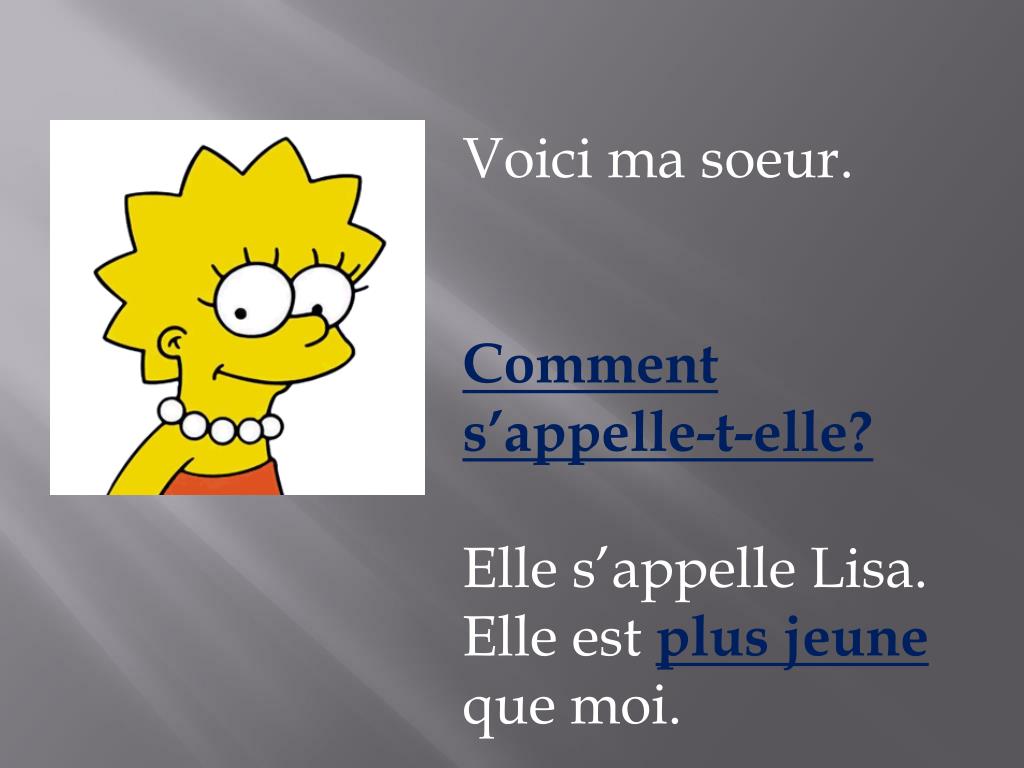 PPT - La Famille et Les Amis PowerPoint Presentation, free download ...