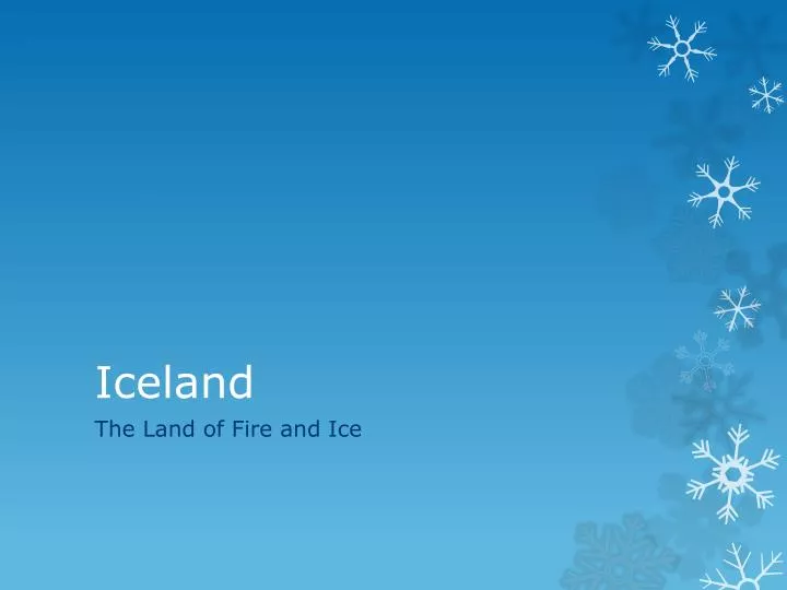 PPT - Iceland PowerPoint Presentation, free download - ID:2846924