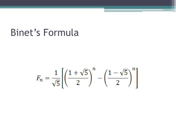 PPT - Fibonacci PowerPoint Presentation - ID:2847055