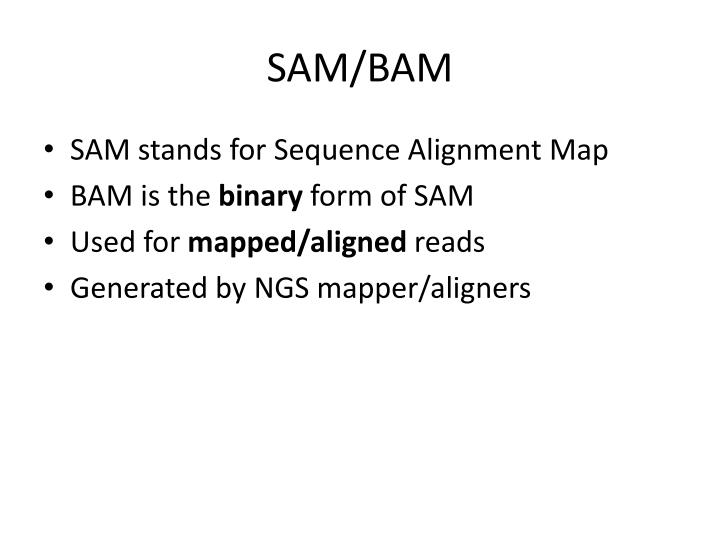 PPT - NGS data format and General Quality Control PowerPoint ...