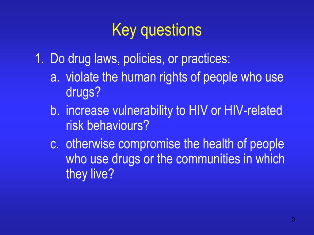 PPT - People who use drugs, HIV, and human rights The Lancet : HIV in ...