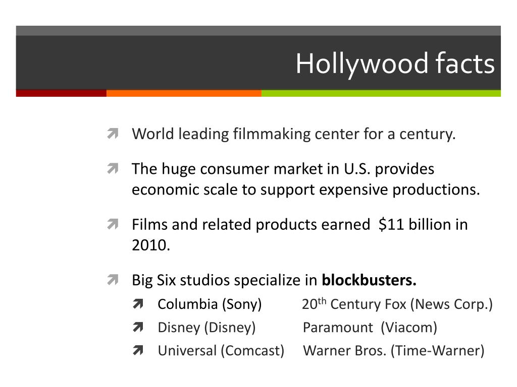 PPT - Hollywood Movies as a form of American Culture PowerPoint ...