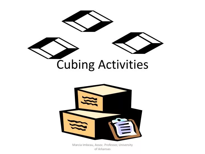 PPT - Cubing Activities PowerPoint Presentation, free download - ID:2848840
