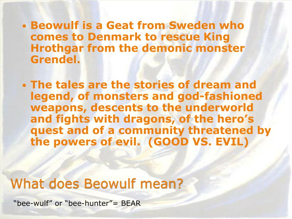 PPT - Beowulf Poem & Anglo-Saxon Poetry PowerPoint Presentation - ID ...