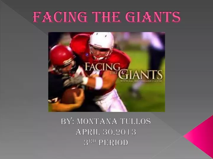 PPT - Facing the giants PowerPoint Presentation, free download - ID:2849023