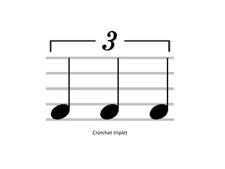 PPT - Crotchet triplet PowerPoint Presentation, free download - ID:2849035