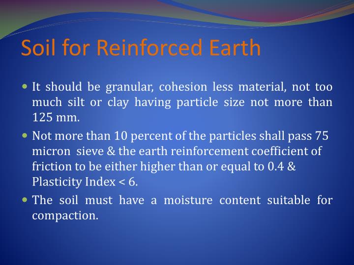PPT - Presentation on Reinforced earth & Reinforced earth structures ...