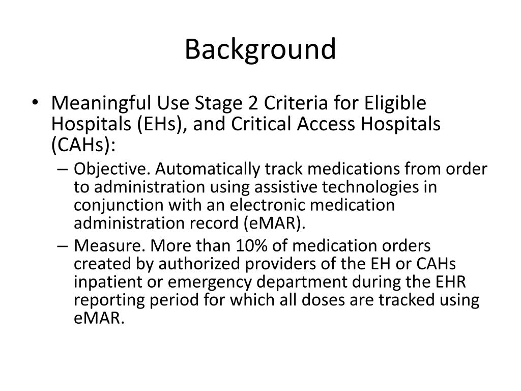 PPT - Cherokee Indian Hospital Authority BCMA (V 3.0) Site Visit ...