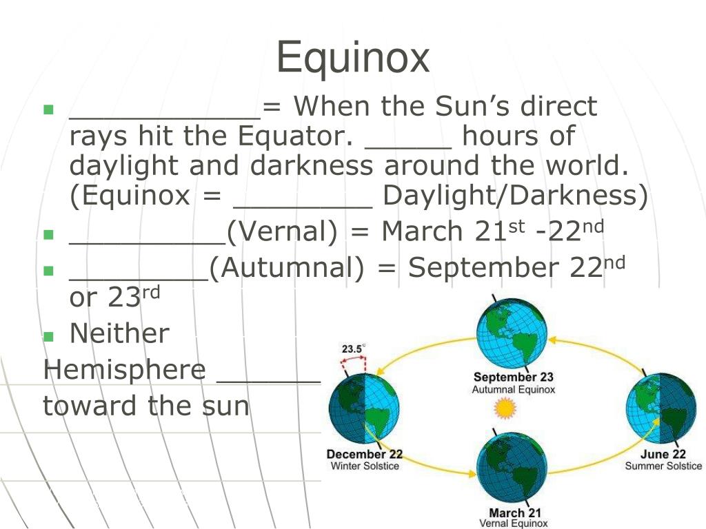 PPT - Earth-Sun Relationships and Seasons PowerPoint Presentation, free ...