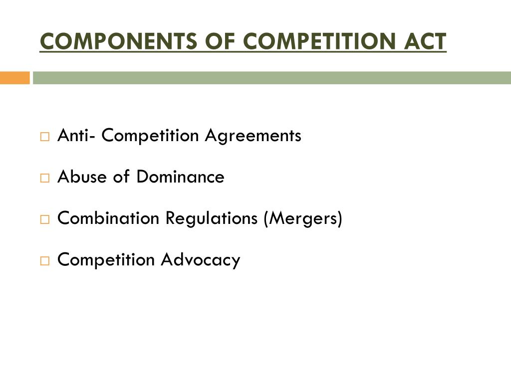 PPT - COMPETITION ACT, 2002 PowerPoint Presentation, free download - ID ... PPT - COMPETITION ACT, 2002 PowerPoint Presentation, free download - ID ...