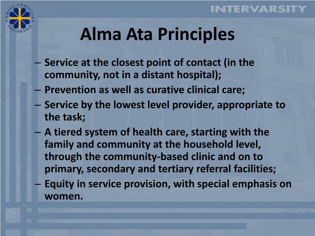 PPT - Education of Healthcare Personnel for Community Health ...