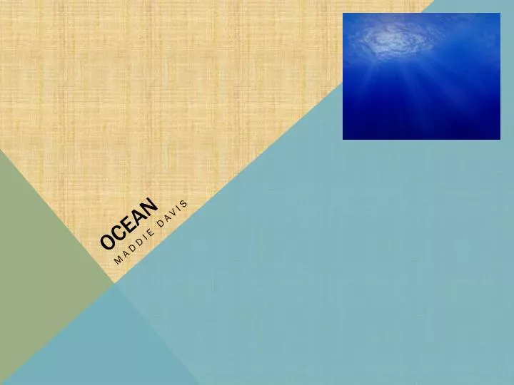 PPT - Ocean PowerPoint Presentation, free download - ID:2850899